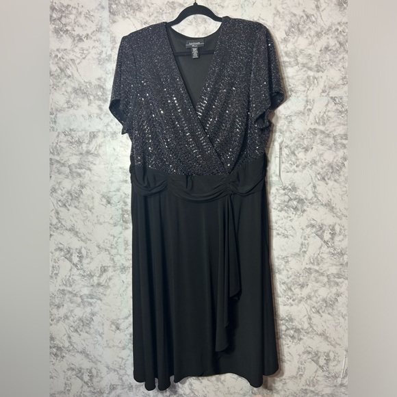 R&M Richards | Dresses | Rm Richards Vintage Woman Cascade Wrap ...